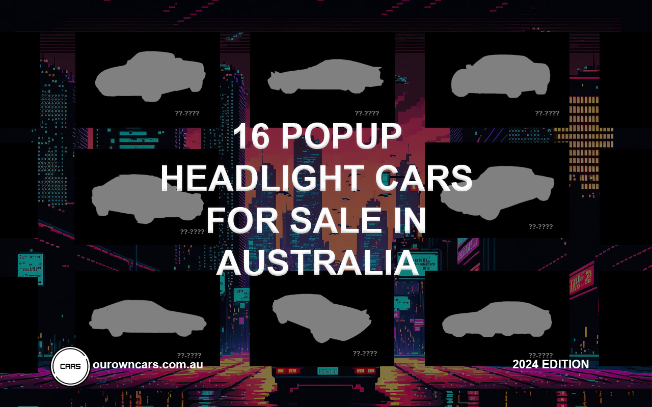 16 Pop-up headlight cars for sale in Australia | Our Own Cars
